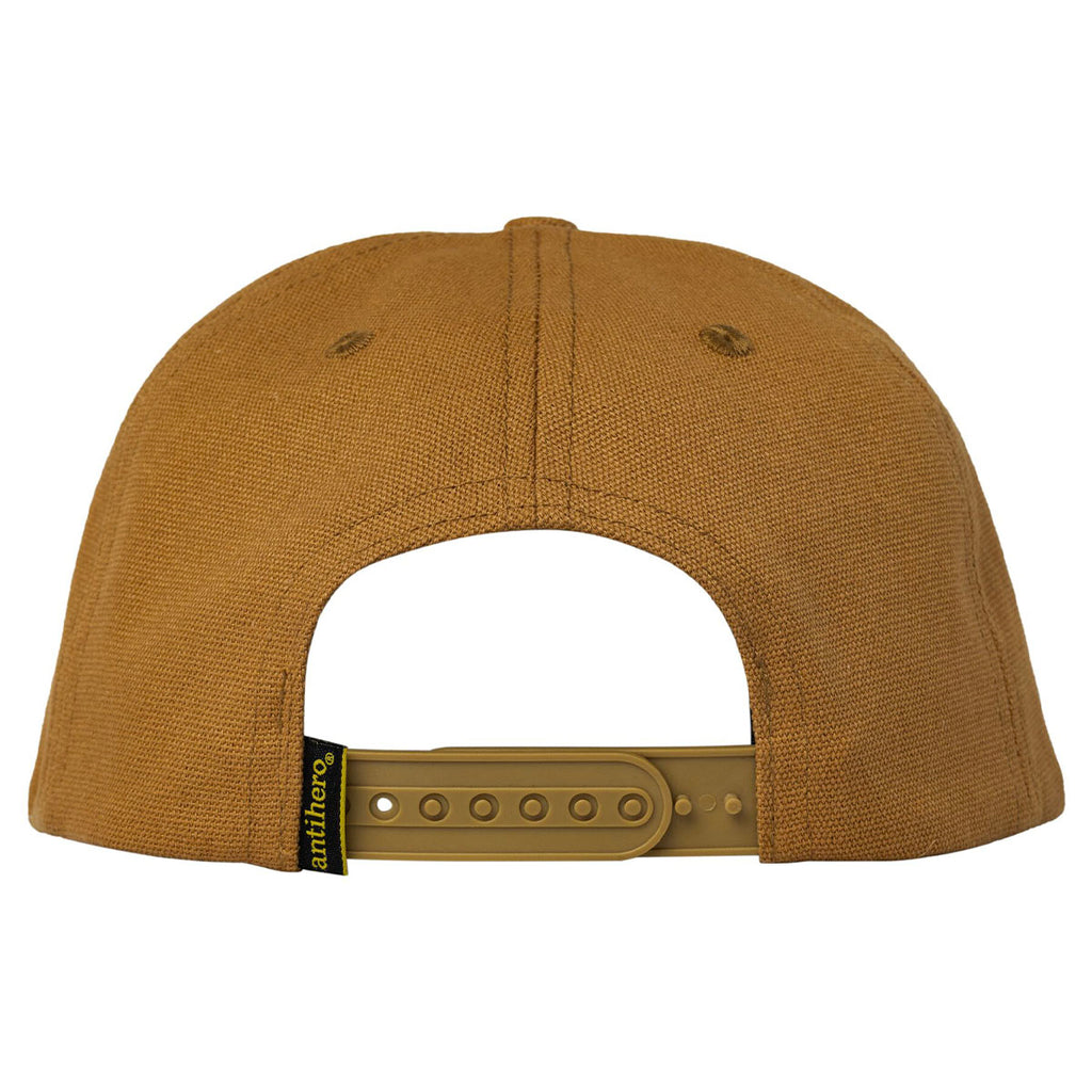 Anti Hero Basic Eagle Snapback Brown/Gold