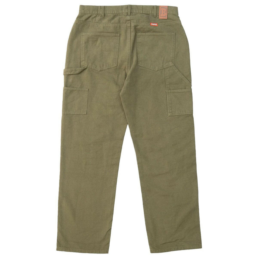 Baker Field Boss Double Knee Carpenter Pants Olive