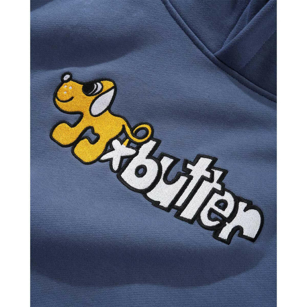 Butter Goods Pooch Hoodie In Denim Shop Today