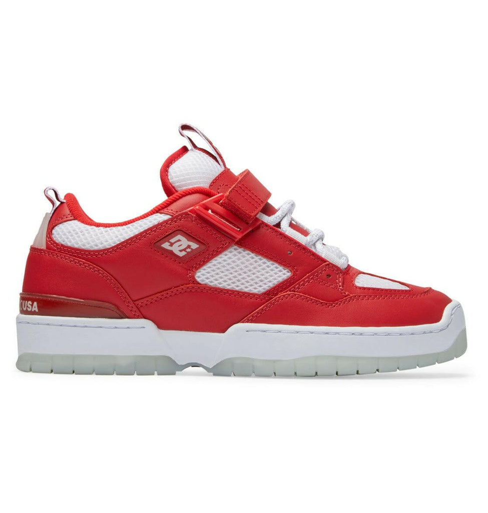 DC JS1 Shoes Red & White - Find Iconic Shoes Today