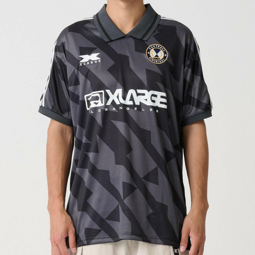 XLarge Football Tee Black