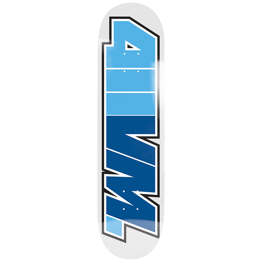 411VM Logo Blue/White 8.5 Skateboard Deck