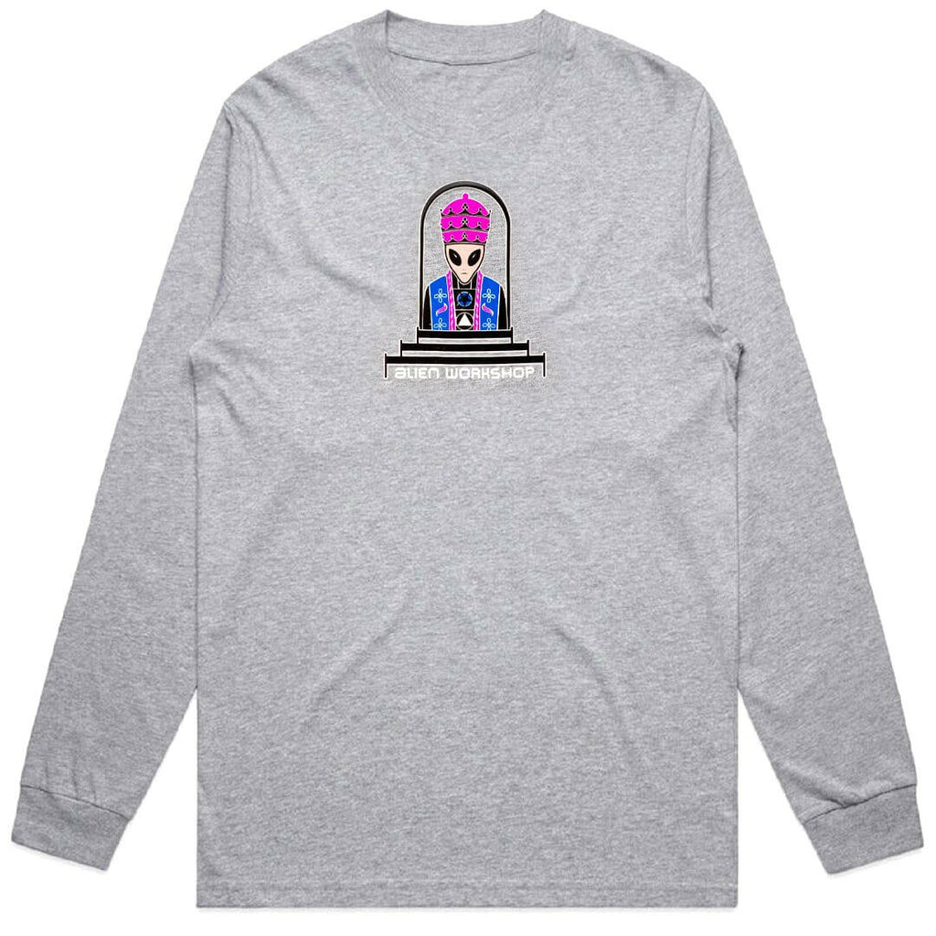 Alien Workshop Priest Tee in Heather Grey - Buy Tees Online