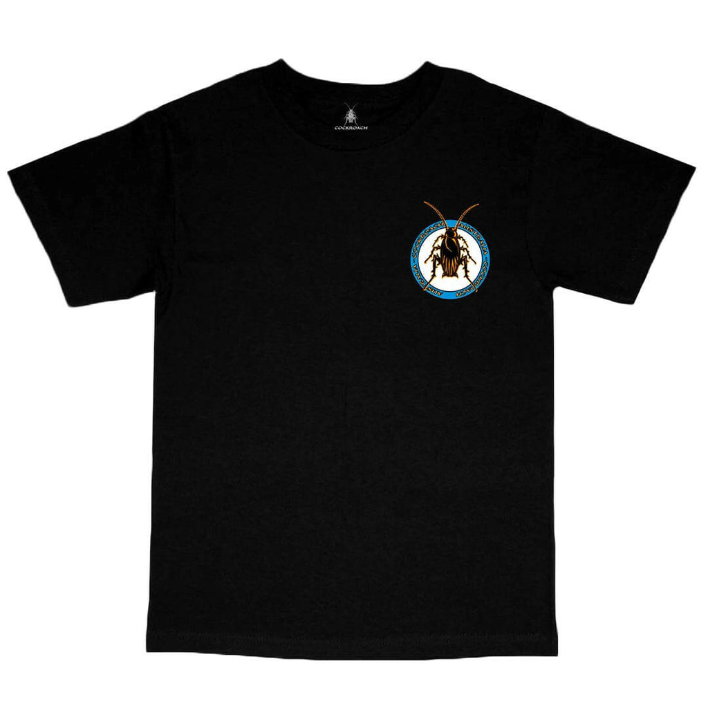 Cockroach - Classic Roach Tee Black/Orange/Blue