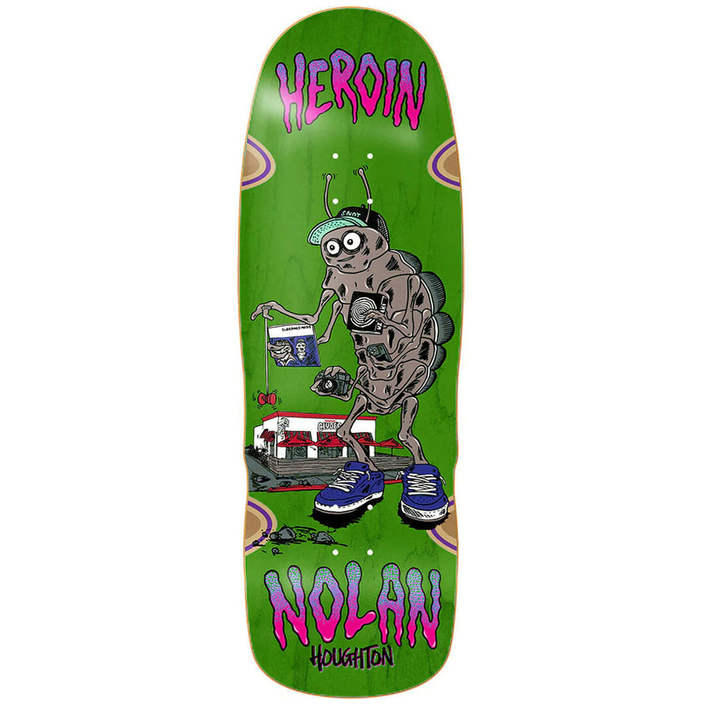 Heroin Nolan Houghton Bug 10.5" Skateboard Deck