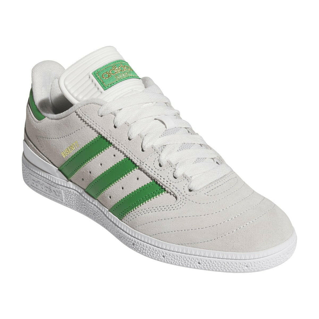 Adidas Busenitz Shoes White/Green – Iconic Skate Shoes