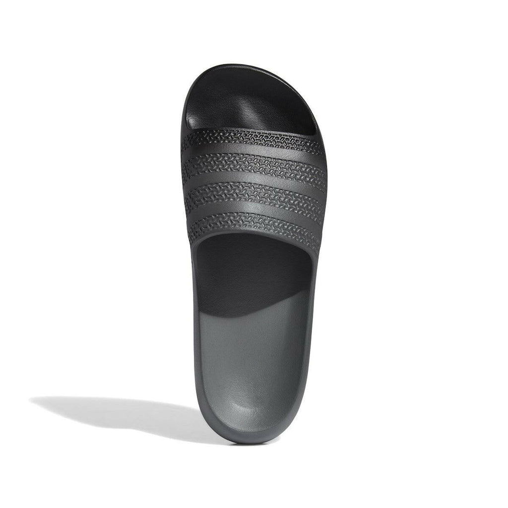 Adidas Dime Ayoon Slides in Core Black/Vista Grey/Metallic