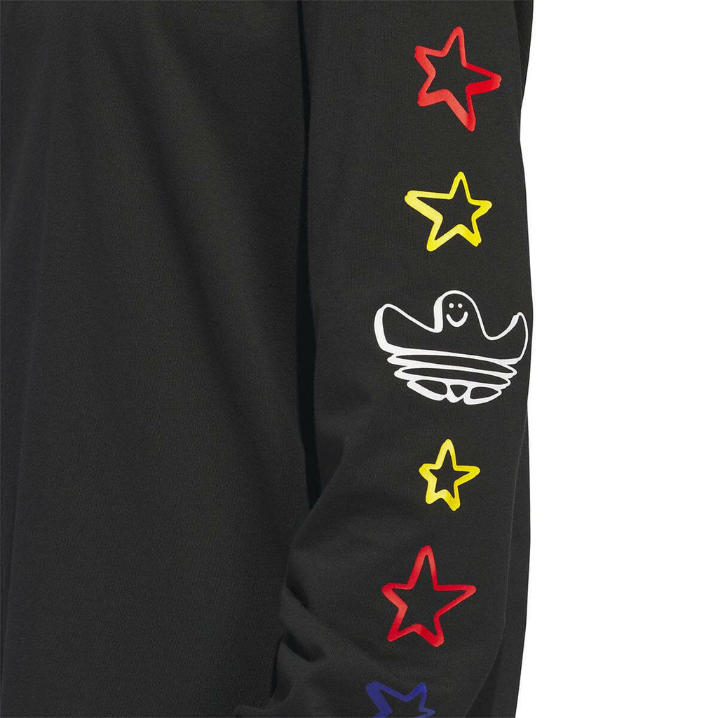 Adidas Shmoofoil All-Star Longsleeve Tee in Black - Buy Now