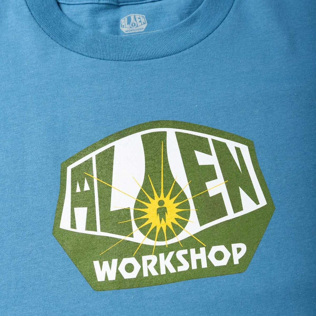 Alien Workshop OG Logo Tee Denim Blue