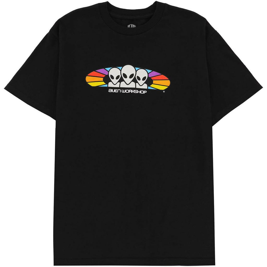 Alien Workshop Spectrum Tee in Black - Classic Style