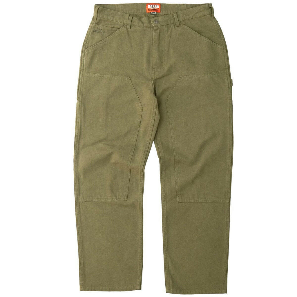 Baker Field Boss Double Knee Carpenter Pants Olive