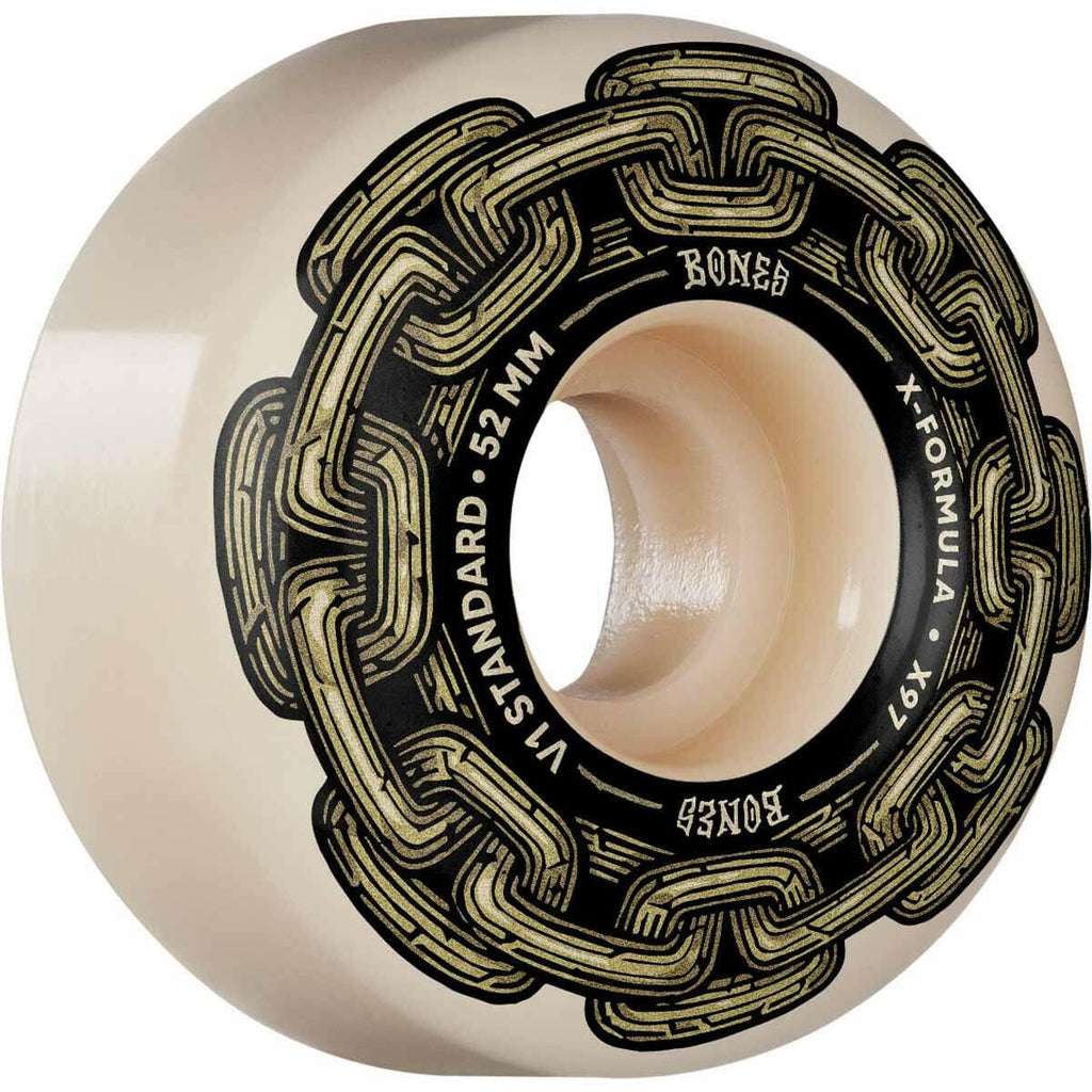 Bones X Formula Gold Chain 52mm 97a V1 Standard Wheels