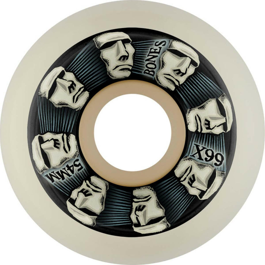 Bones X Formula Head Rush 54mm 99a V5 Sidecut Wheels