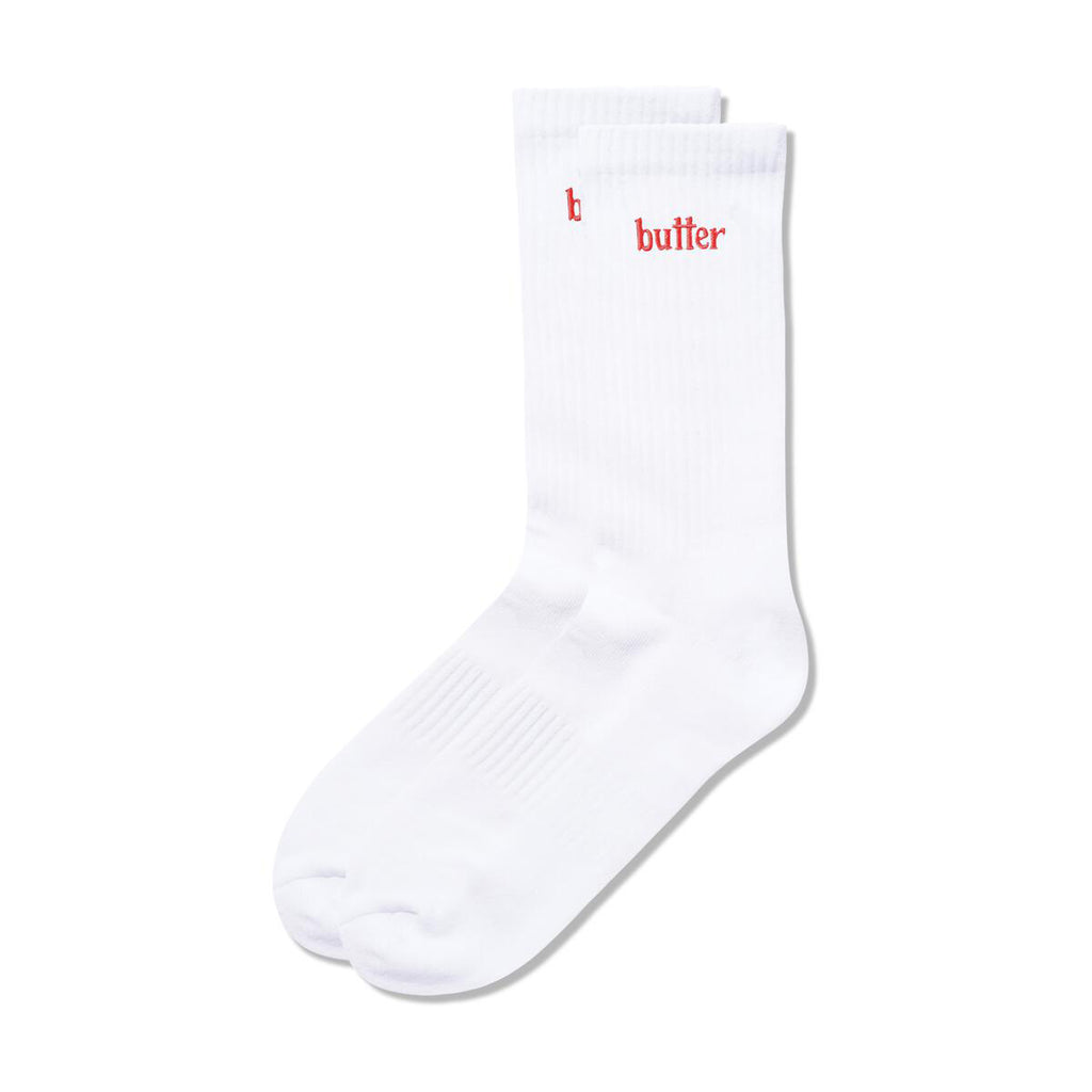 Butter Goods Basic Socks White – Everyday Skate Socks