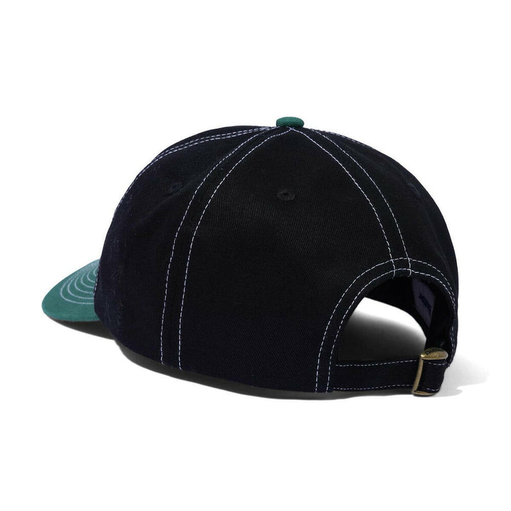Butter Goods Breaker 6-Panel Cap in Black Forest - Buy Now