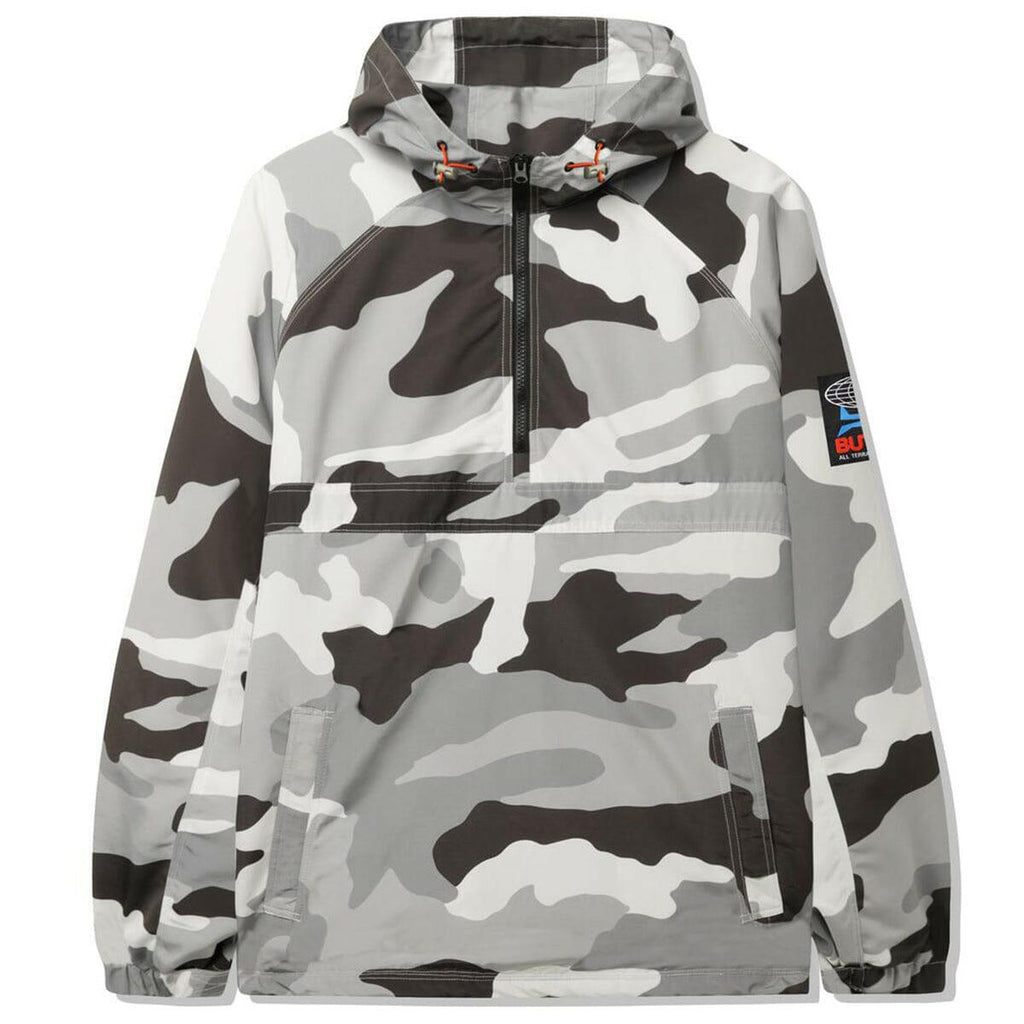 Butter Goods - Contrast Alpine Anorak Jacket Snow Camo | OCD Skate Shop