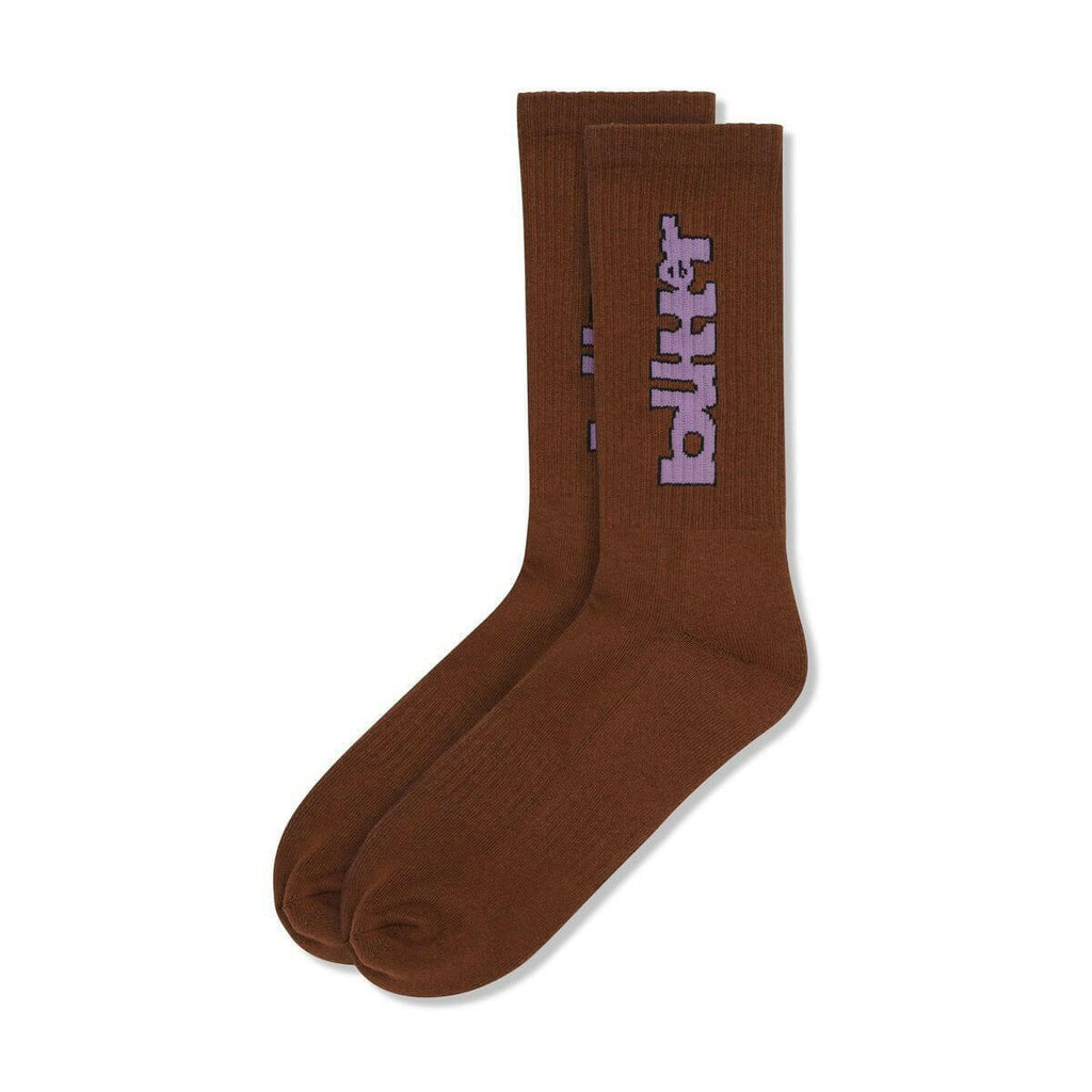 Butter Goods Defect Socks Chocolate – Cozy Skate Socks