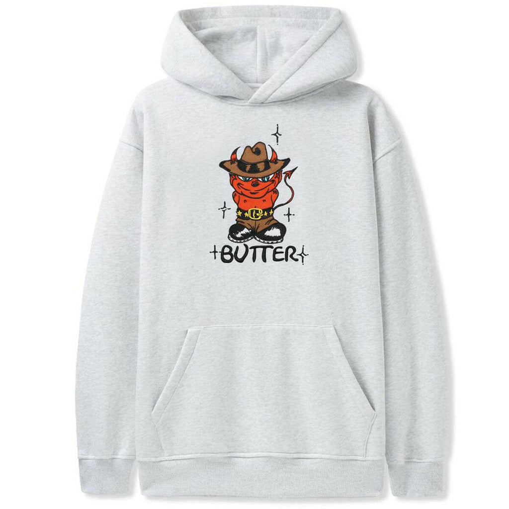 Butter Goods Devil Hoodie Ash