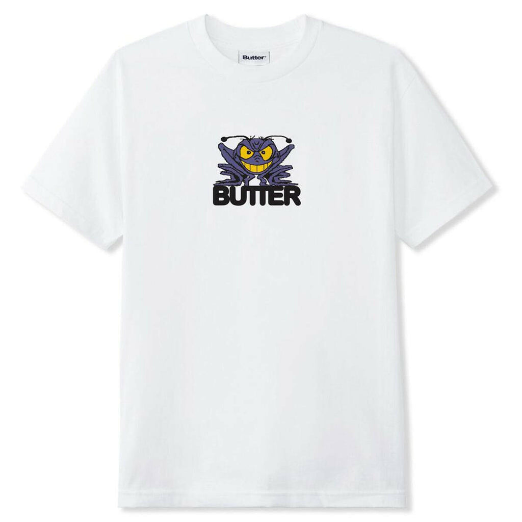 Butter Goods Insect White Tee – Ideal For Casual Days