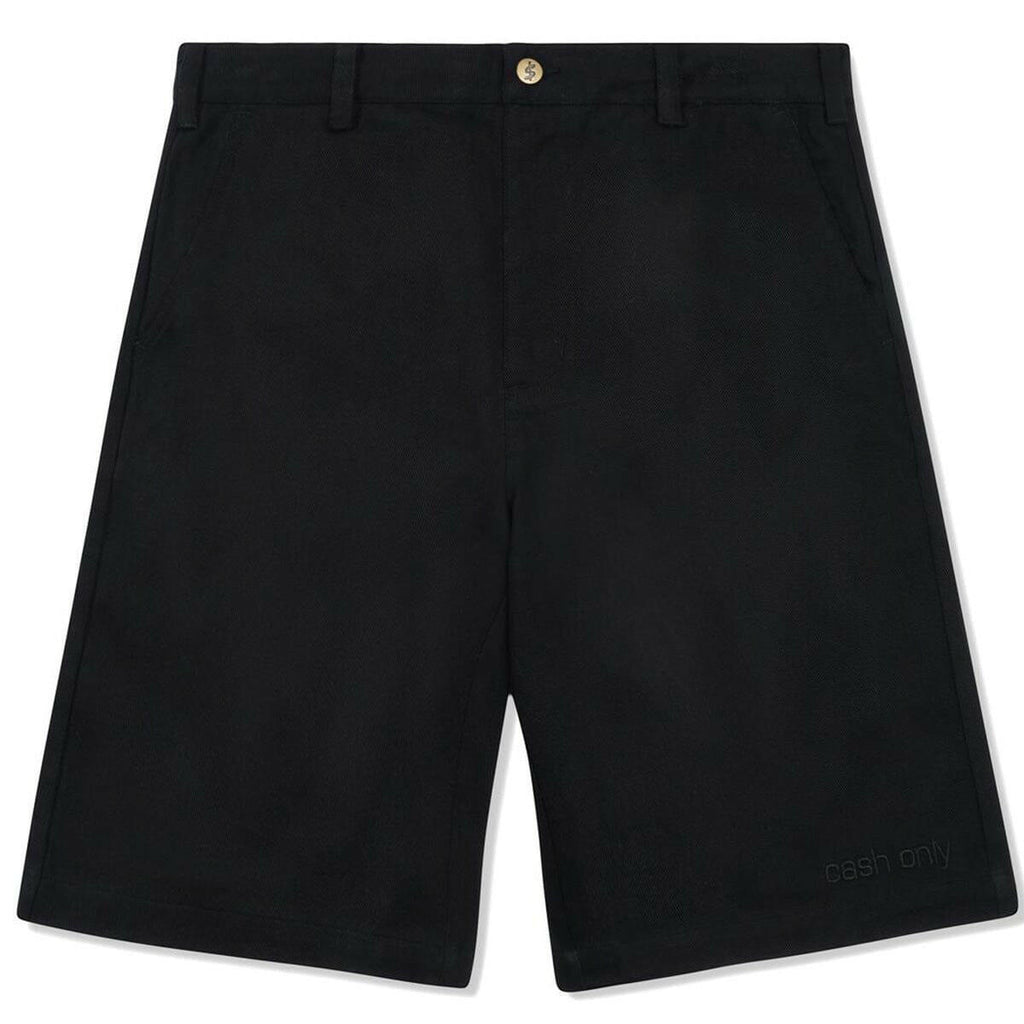 Cash Only Halfway Shorts in Black - Shop Casual Shorts Now