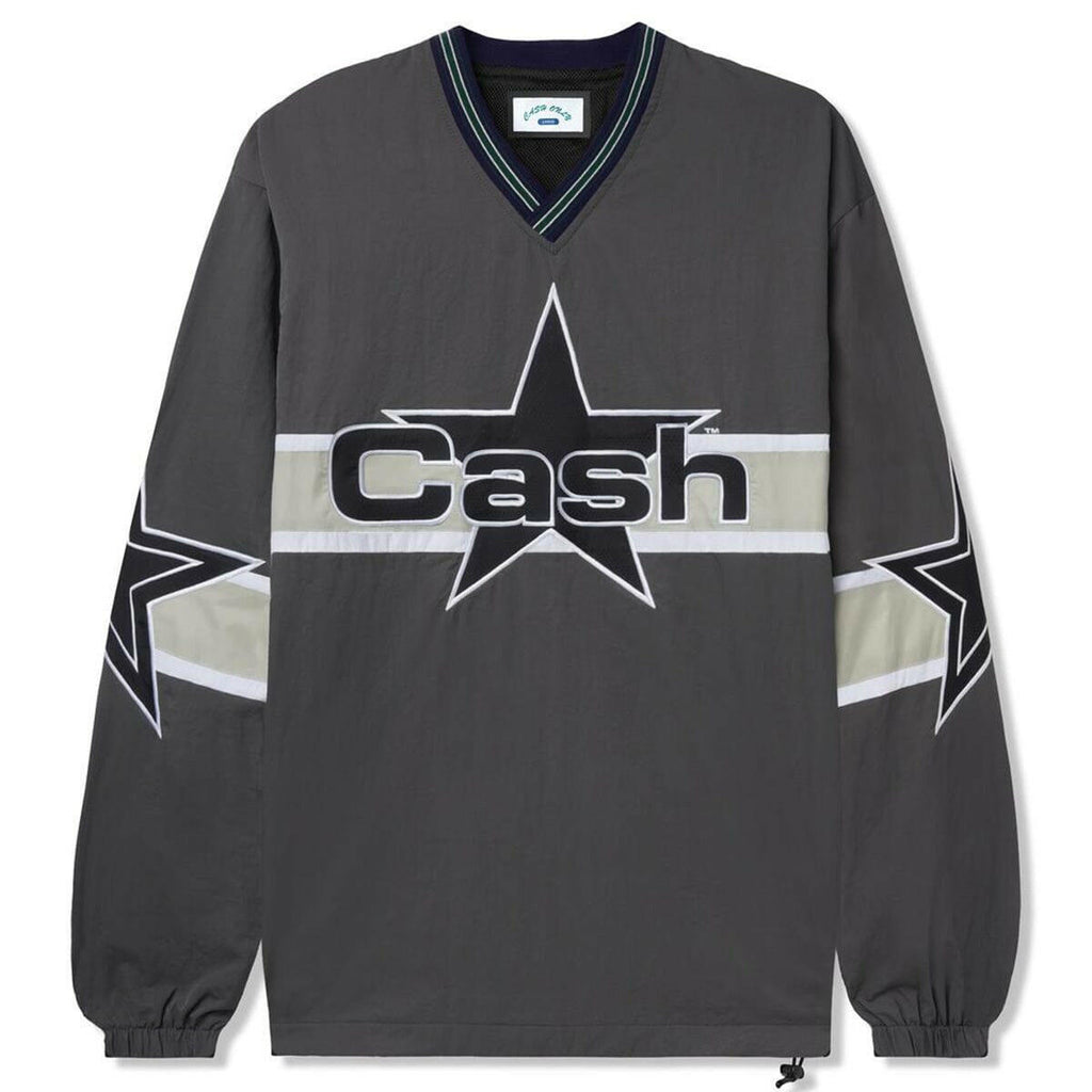 Cash Only Outfield Long Sleeve Jersey in Grey - Buy Now