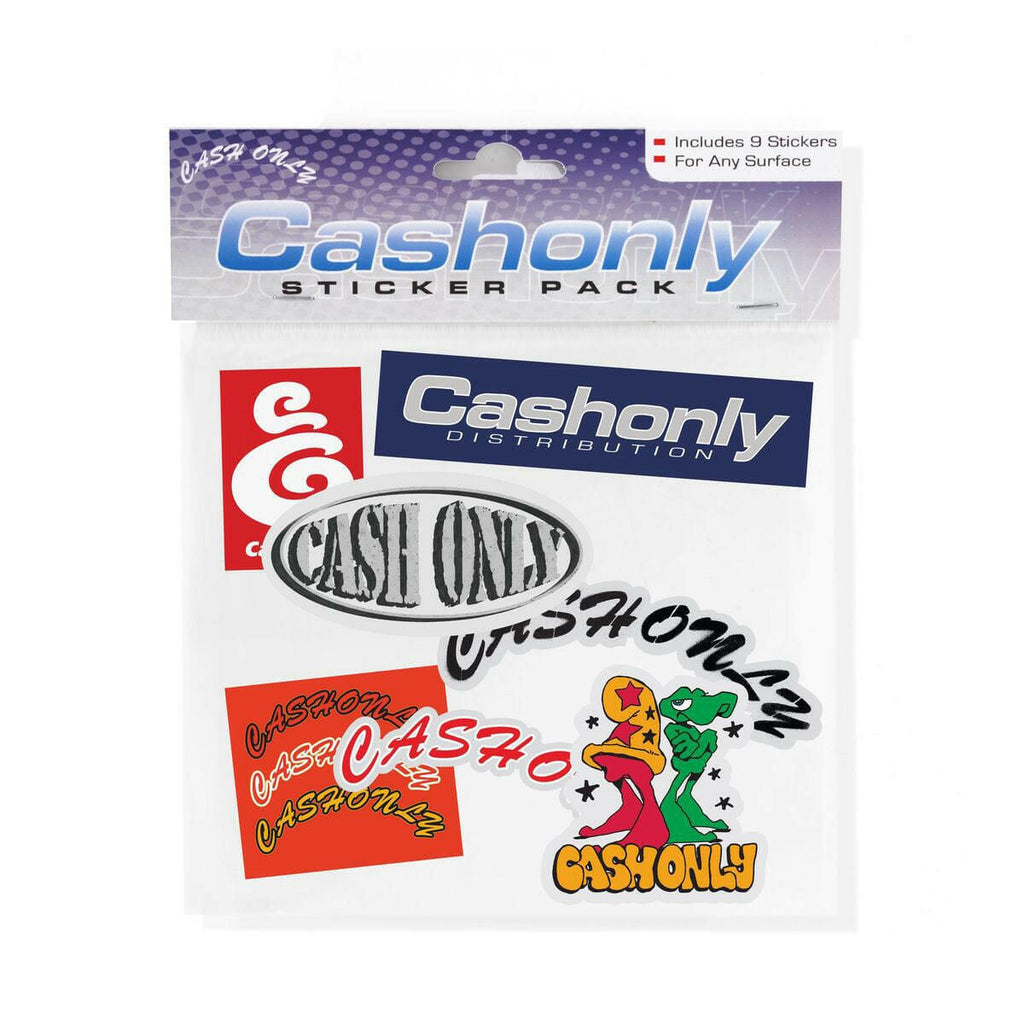Cash Only Sticker Pack | OCD Skate Shop