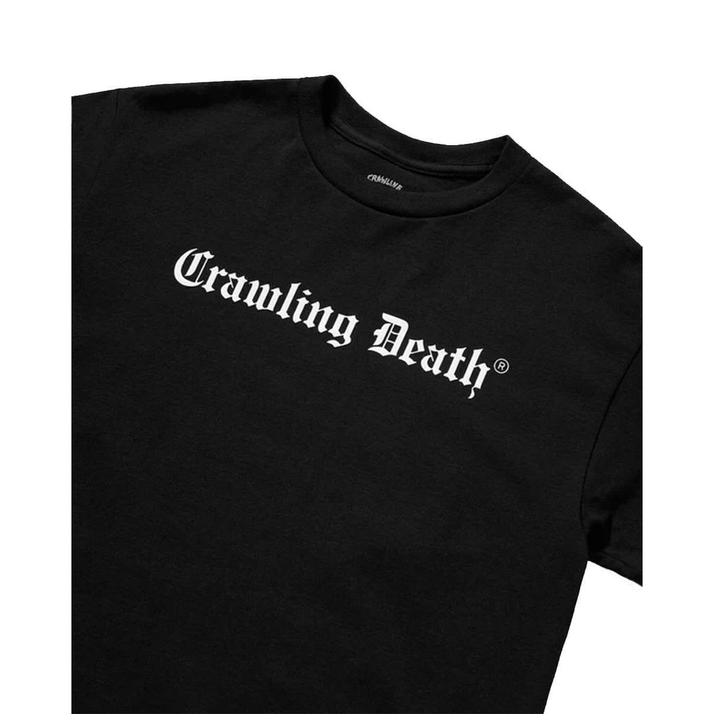 Crawling Death Gothic Logo Tee in Black – Buy Now