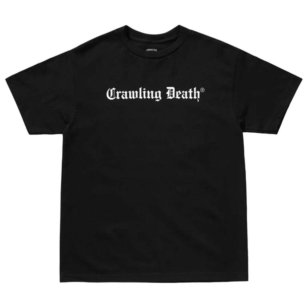 Crawling Death Gothic Logo Tee in Black – Buy Now