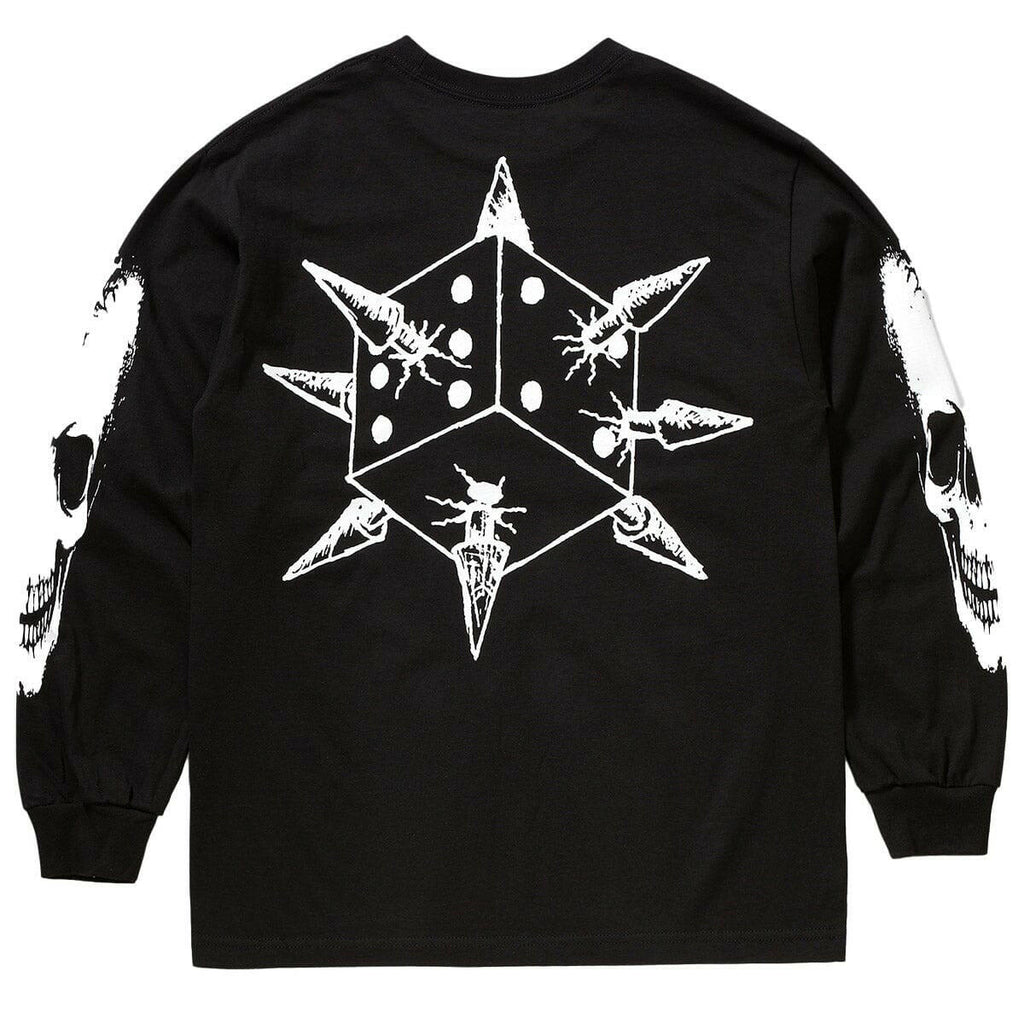 Crawling Death - Spike Dice Longsleeve Tee Black | OCD Skate Shop