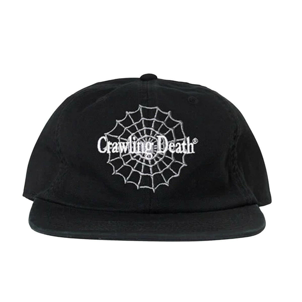 Crawling Death Web Logo Cap Black Strapback