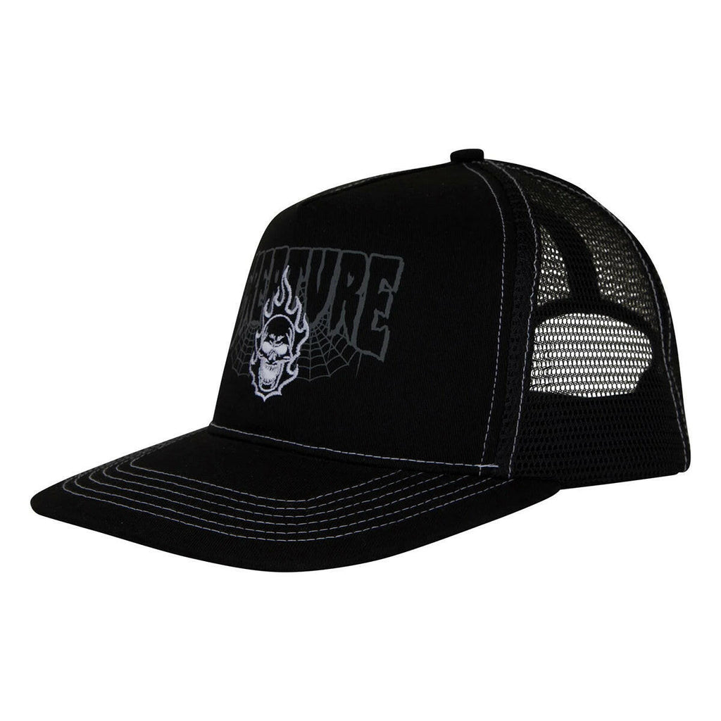 Creature Bonehead 2 Relic Trucker Hat Black