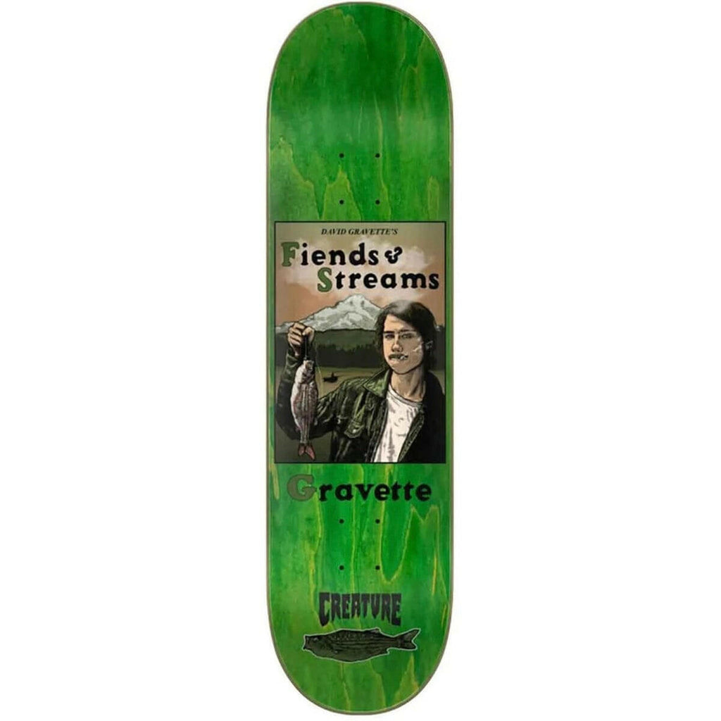 Creature David Gravette Fiends & Steams Skateboard Deck 8.3"