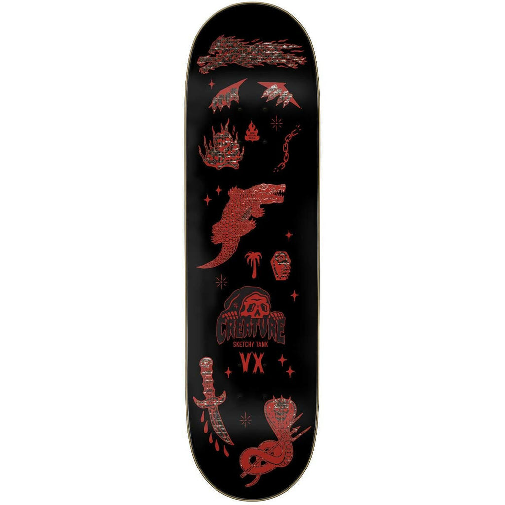 Creature Milton Trippy Tanks VX 8.51 Skateboard Deck