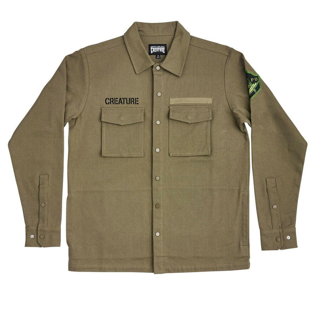 Creature Recruiter Jacket Army | OCD Skate Shop