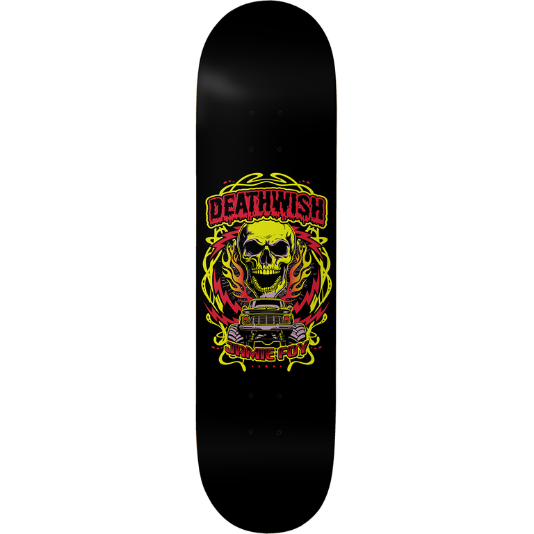 Deathwish Jamie Foy Mash The Throttle 8.125 Skateboard Deck