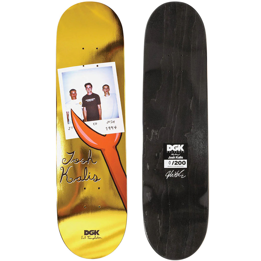 DGK Josh Kalis 30 Years 8.06 Skateboard Deck