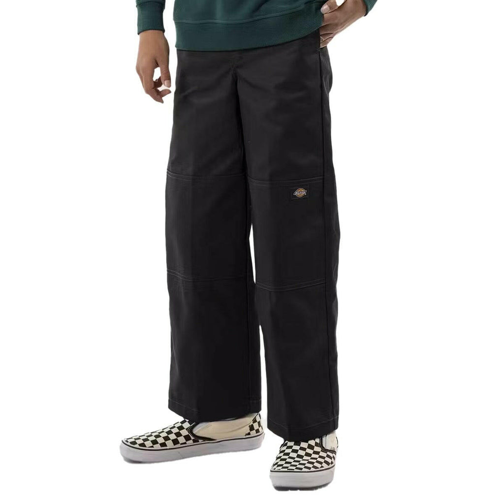 Dickies 85-283 Loose Fit Double Knee Youth Pants - Black