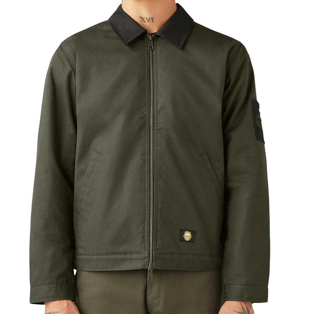 Dickies - X Spitfire Jacket Olive Green | OCD Skate Shop