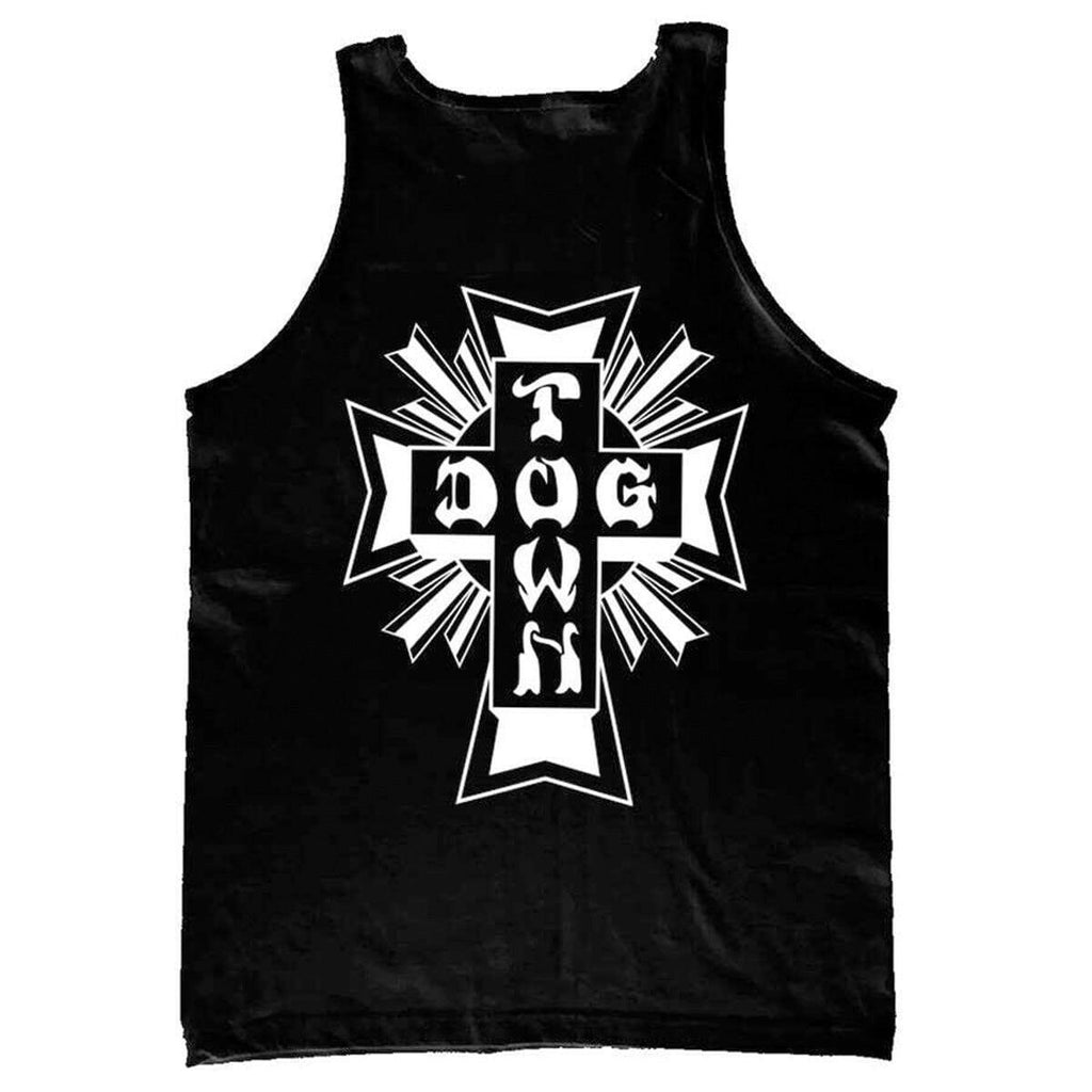 Dogtown - Cross Logo Tank Black - OCD Skate Shop