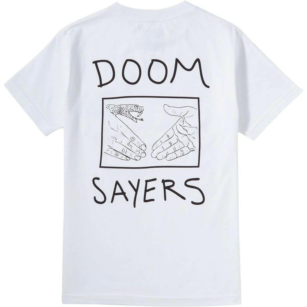 Doom Sayers - Snake Shake Tee White