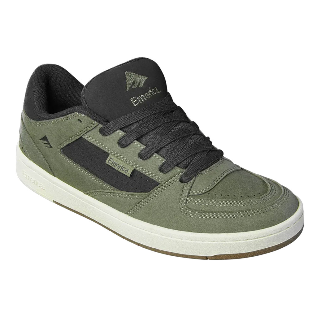 Emerica Mute Skate Shoes Black/Olive