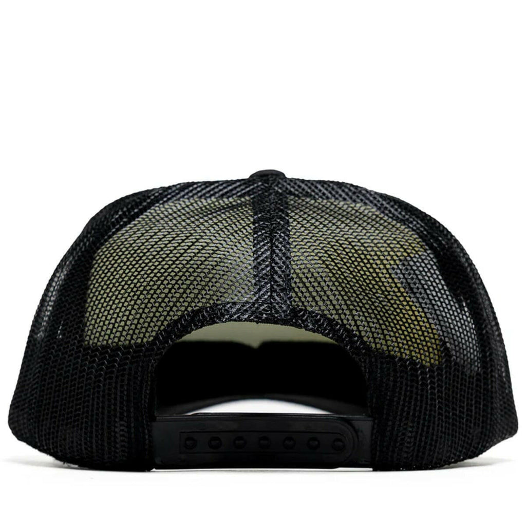 Fucking Awesome Scanner Warp Stamp Trucker Black – Stylish Skate Hat