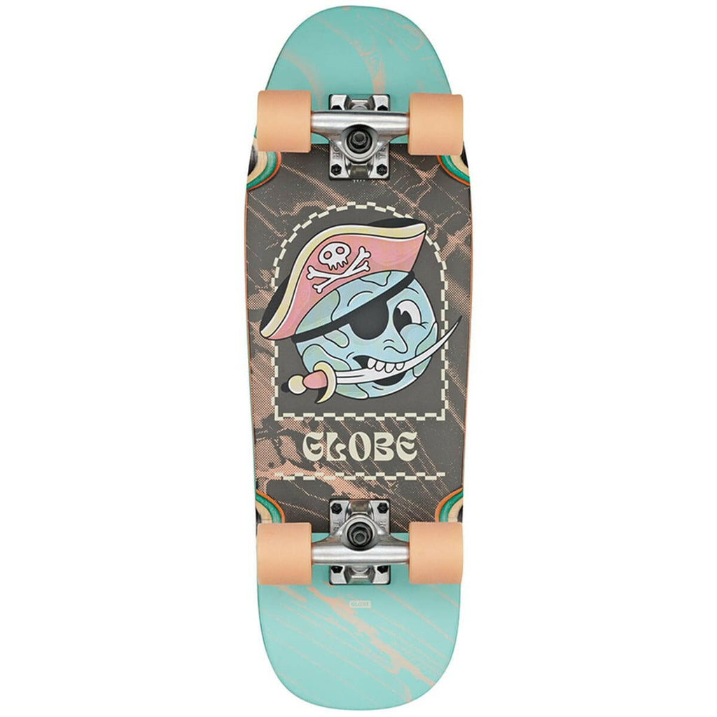 Globe Kids Blaster Pirate Life 8.25 Complete Skateboard
