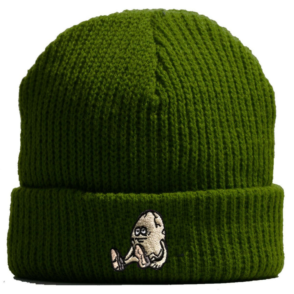 Heroin Egg Beanie Olive - Keep Your Lid Warm