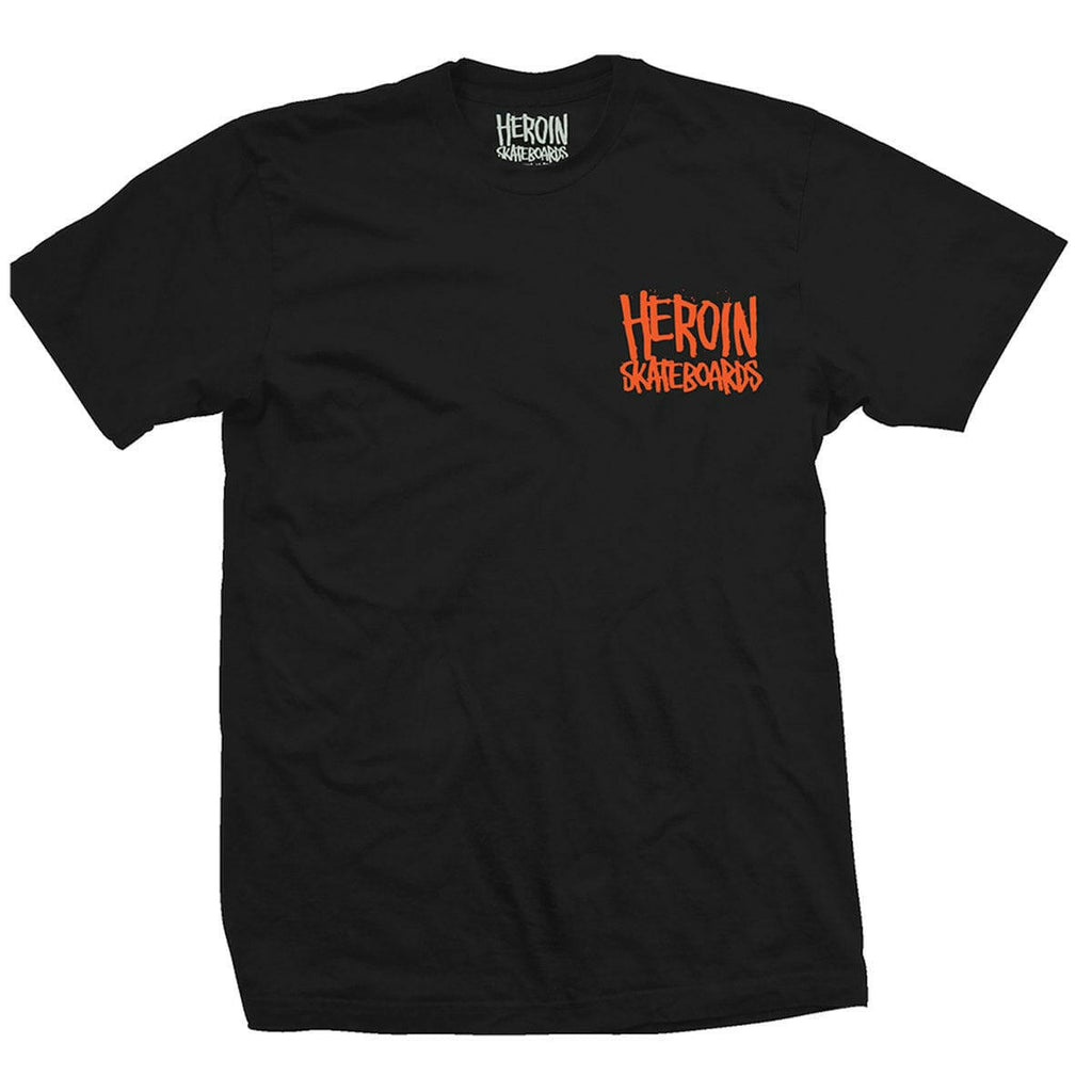 Heroin Eggzilla 3 Tee Black | OCD Skate Shop