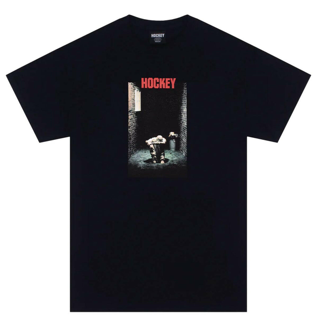 Hockey Still Missing Tee Black Cotton Shirt
