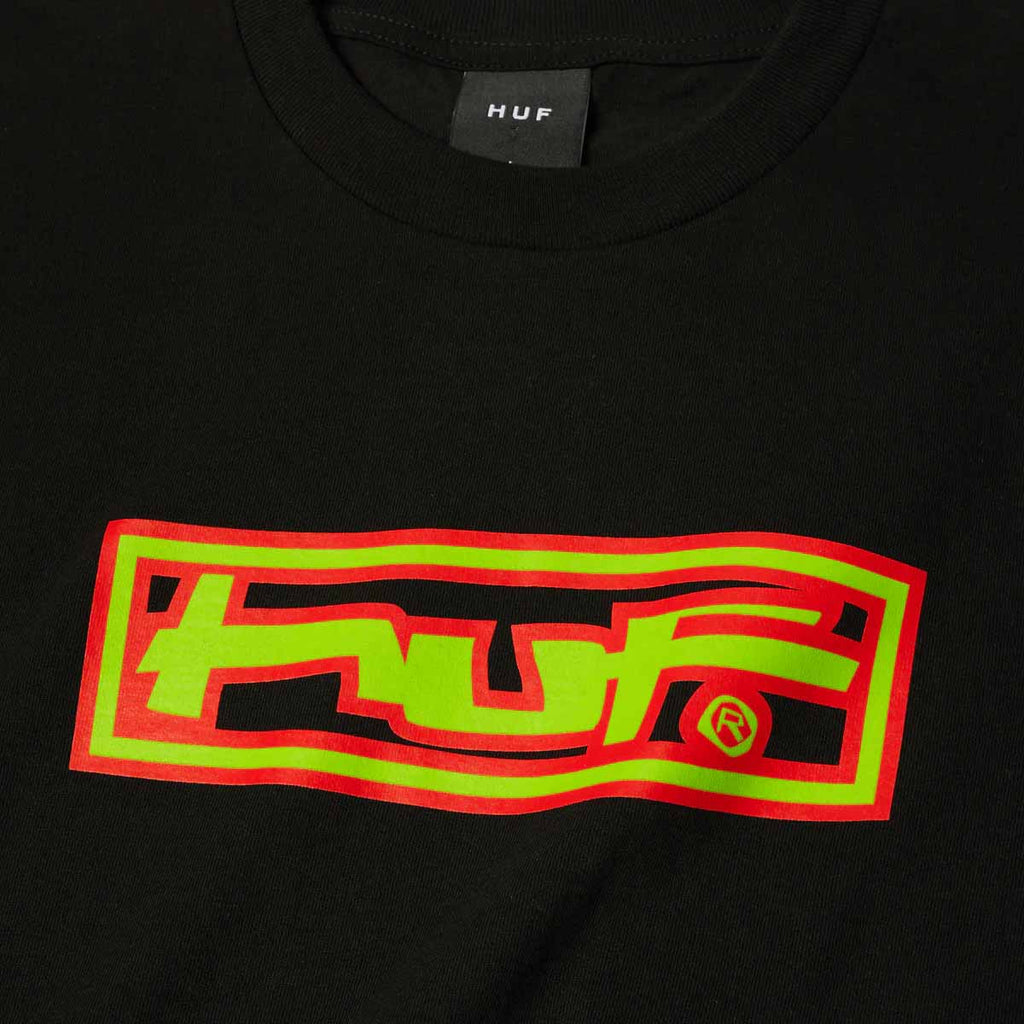 HUF Stretch Tee Black