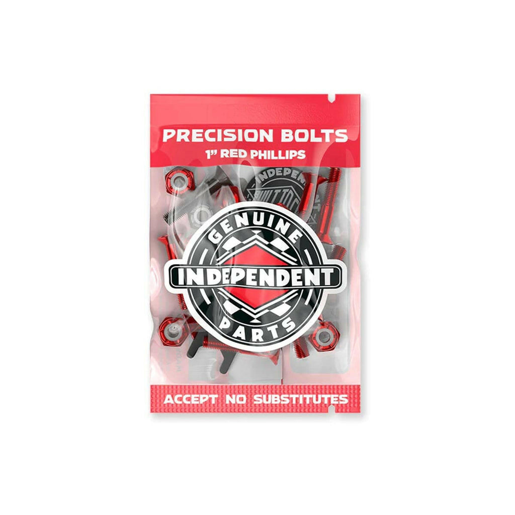 Independent 1 Phillips Bolts Red/Black with Tool