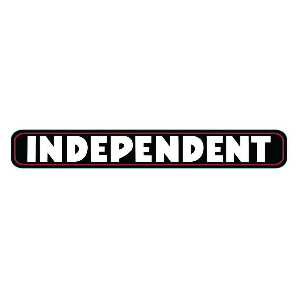 Independent - Bar Decal 4" Sticker Black - OCD Skate Shop
