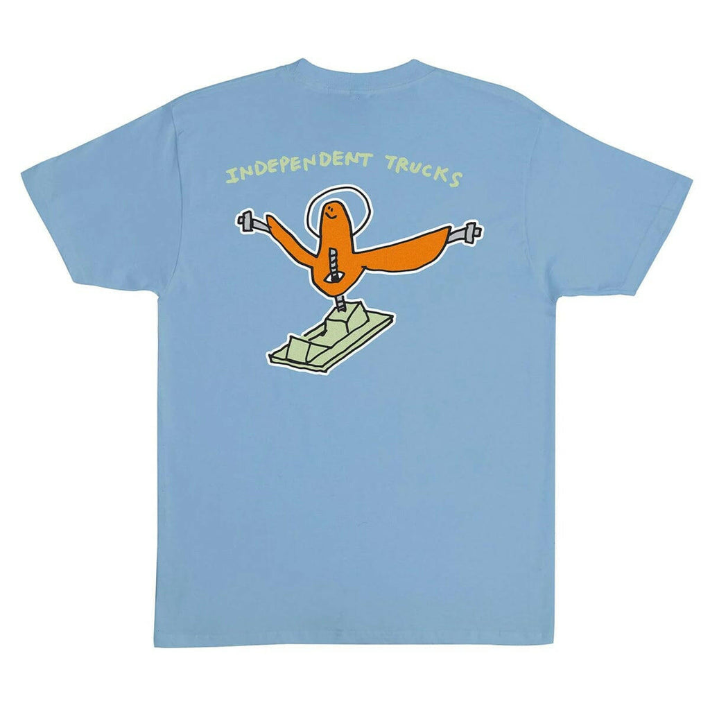 Independent Gonz Hanger Tee Blue – Iconic Skate Graphic T-Shirt